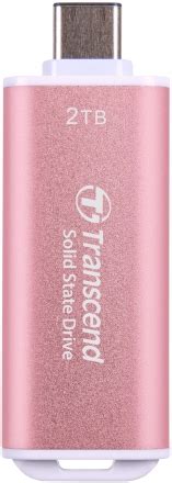Transcend ESD P TB External SSD USB Gbps Type C MB R MB W růžový SWS a s