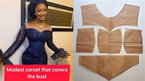 How To Draft 2 Types Of Underbust Corset With Yoke Modest Corset Pattern Drafting Artofit