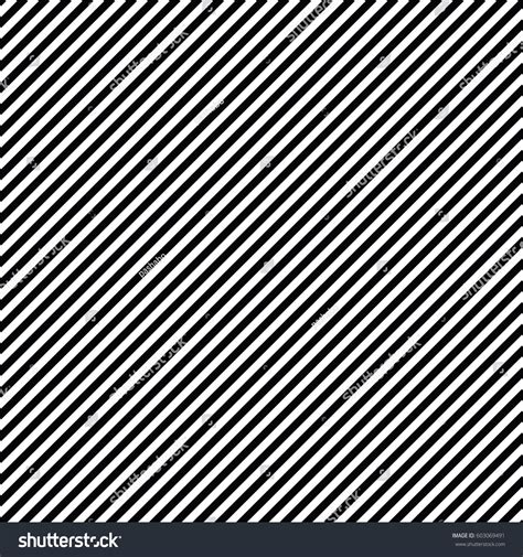 Diagonal Lines Seamless Black White Pattern Stock Vector Royalty Free