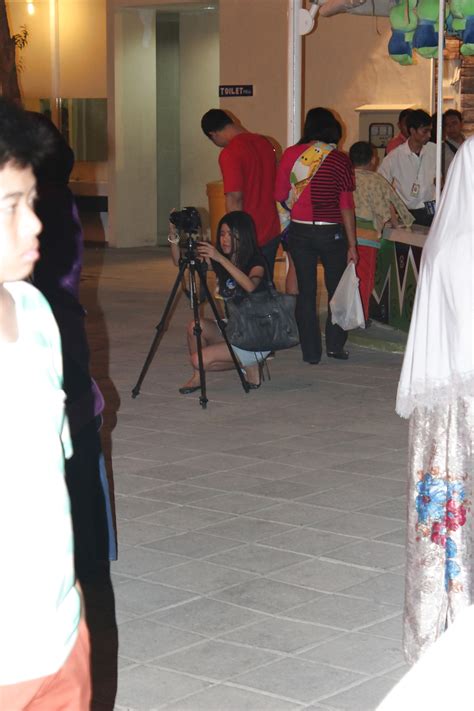 Blue Panty At Surabaya Carnival Night Market Indonesia Porn Pictures