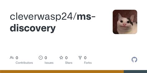 Github Cleverwasp24ms Discovery