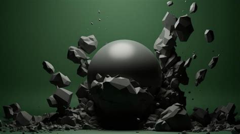 Premium Photo Minimalist Explosion Colorful Explosion Vibrant Dynamic