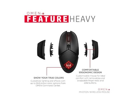 Hp Omen Photon Wireless Gaming Mouse Neural Systems