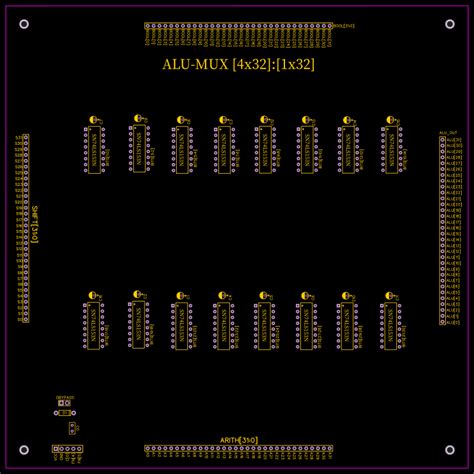 Bit ALU MUX EasyEDA Open Source Hardware Lab