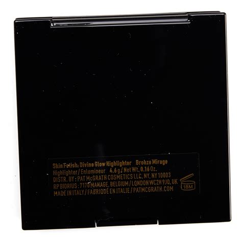 Pat Mcgrath Bronze Mirage Divine Glow Highlighter Review And Swatches Fre Mantle Beautican Your