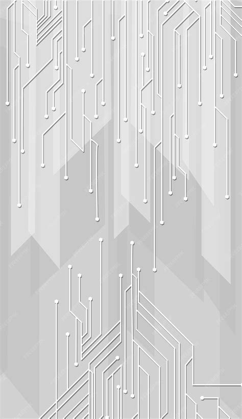 Premium Vector A Vector Circuit Board Pattern For A Technologythemed