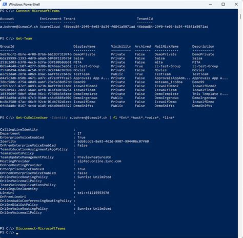 Microsoftteams Powershell Module 6 2 0 Released Icewolf Blog