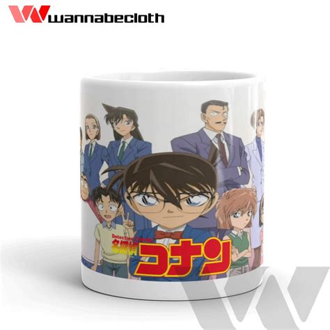 Detective Conan Mug Detective Conan Glass Anime Mug Anime Glass Custom