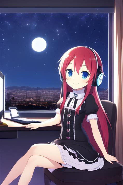 Novelai Anime Girl By Darkprncsai On Deviantart