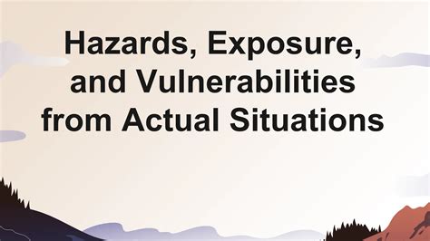 Vulnerability Pptx Pptx Environment Science