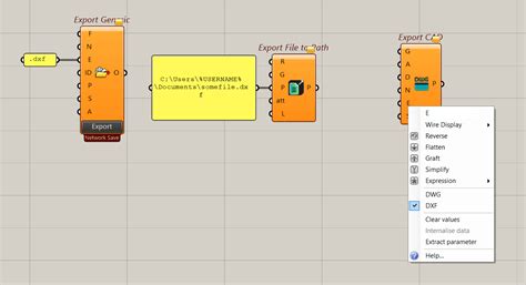 How To Export A DXF DWG From Grasshopper Grasshopper McNeel Forum
