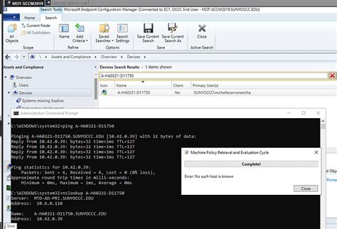 All Systems Say Error No Such Host Is Known Right Click Tools Community Recast Software
