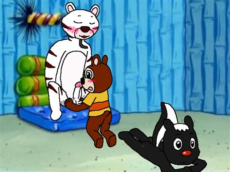 Post Bali Crossover Kissyfur Kissyfur Character Skunk Skunk Fu Tiger