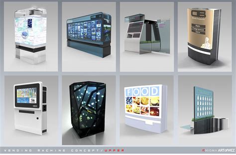 Aenigma Vending Machine Concept Art 2 Upper Derek Weselake