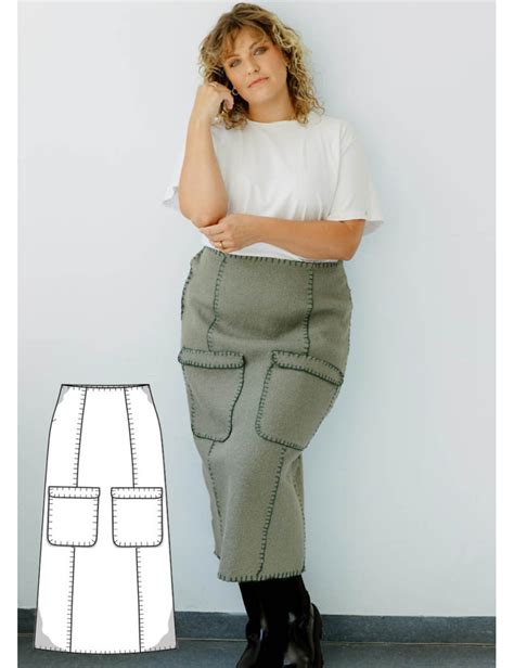 midi skirt without sewing machine xs xxxl easy with tutorial the