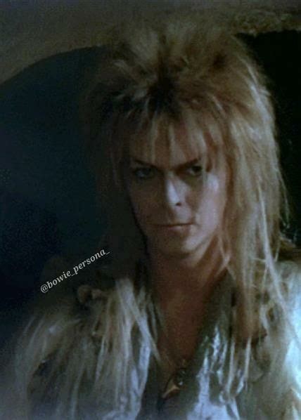 David Bowie As Jareth The Goblin King Labyrinth 1986 David Bowie