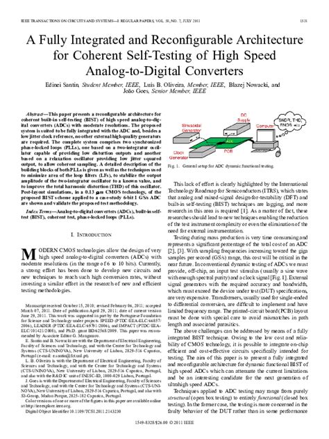 Pdf A Fully Integrated And Reconfigurable Architecture For Coherent