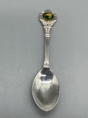 Vintage Silver Plated New Zealand Kiwi Souvenir Spoon Ebay