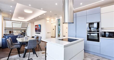 Дизайн потолка из гипсокартона — 50 фото