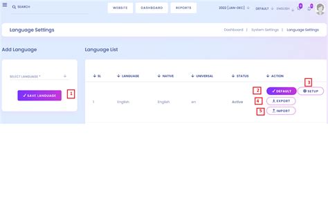 language settings aorasoft helpdesk