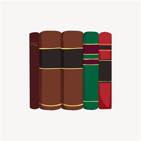 Book Stack Aesthetic Illustration Vector Free Vector Rawpixel