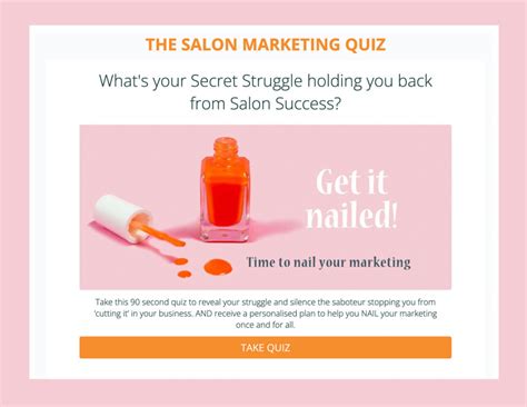 Quiz Funnel Examples Kylie Lang Content Marketing For Coaches