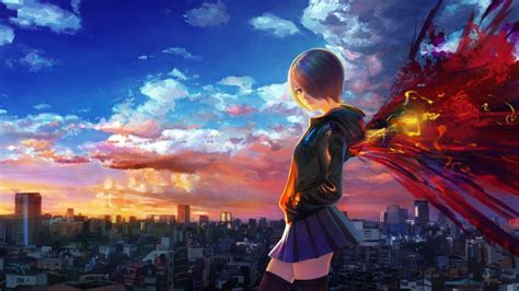 Touka Tokyo Ghoul Wallpapers Top Free Touka Tokyo Ghoul Backgrounds WallpaperAccess