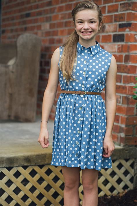 Hattie Tween Dress Violette Field Threads