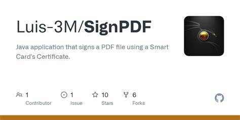 Github Luis 3msignpdf Java Application That Signs A Pdf File Using