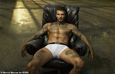 David Beckham 49 Sets Temperatures Soaring As He Strips Down To His