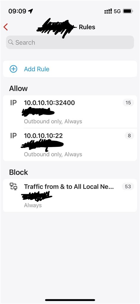 Restrict Wireguard Access To Sftp And Plex Rfirewalla