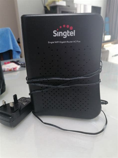 Singtel WiFi Router Plus Computers Tech Parts Accessories Networking On Carousell