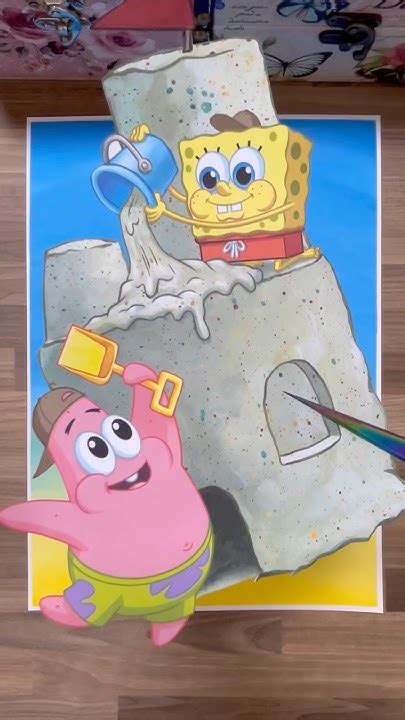 Spongebob 스펀지밥 Journaling 다이어리꾸미기 Scrapbooking Youtube