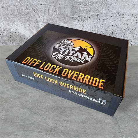 Dmax BT Diff Lock Override TITAN OFFROAD
