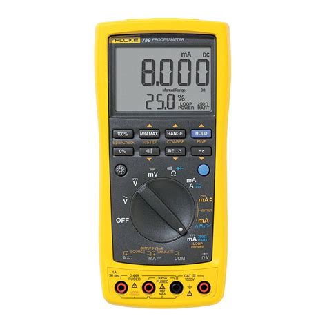 Fluke 789 Quick Reference Manual Pdf Download Manualslib