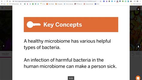 Microbiome Lesson Step YouTube