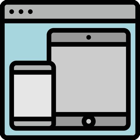 Platform Cross Multiple Software Development Filled Outline Icon 14237044 Vector Art At Vecteezy