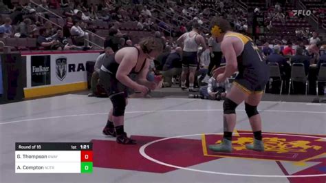 285 Lbs Round Of 16 Gavin Thompson Brockway Vs Aiden Compton Notre