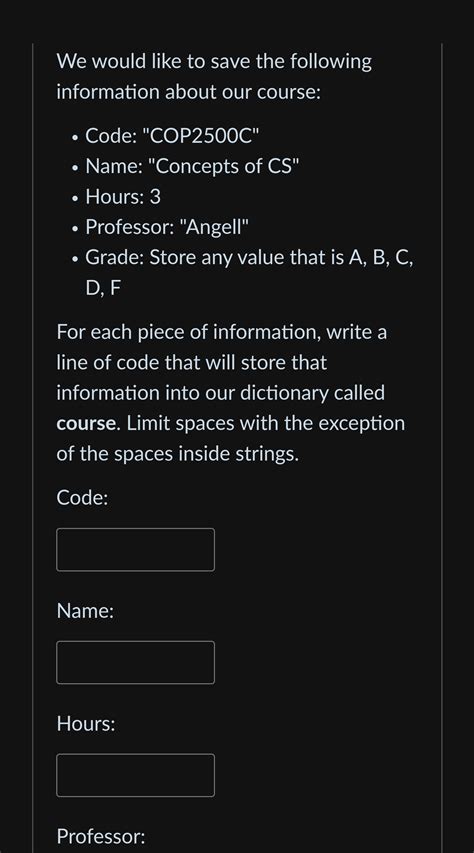 Solved Please Help With Python Dictionary Assignment Im