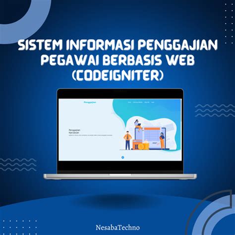 jual aplikasi penggajian pegawai berbasis web codeigniter kab