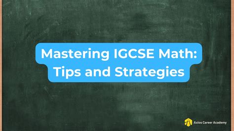 Mastering Essential Tips And Strategies Axioscareeracademy