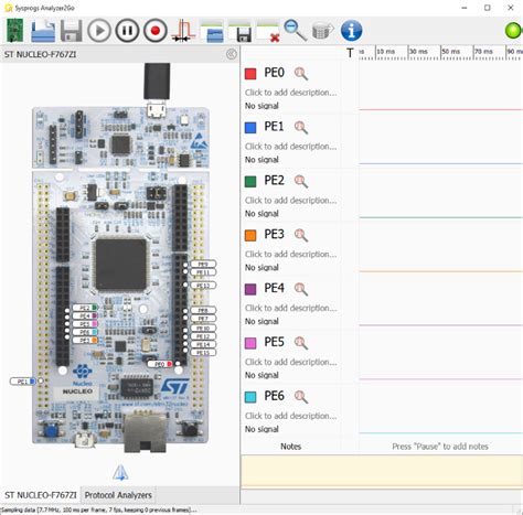 ST NUCLEO F ZI As A Logic Analyzer