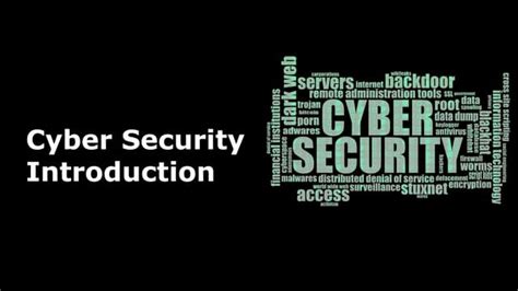 Cyber Security Introductionpptx