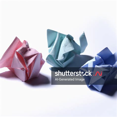 Origami 3d Image Structural Social Violence Ai Generated Image