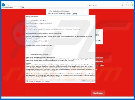 Your Tcp Connection Was Blocked Scam Easy Removal Steps Updated