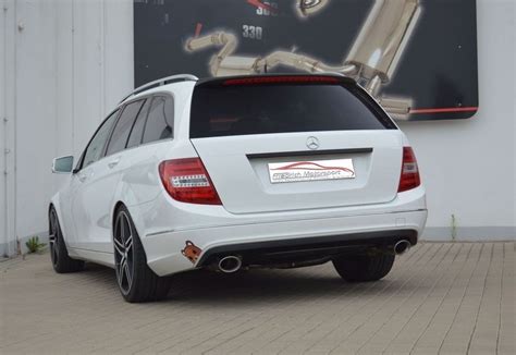 FMS EG Abgasanlage Sportauspuff Mercedes Benz W204/S204/C204 C250 in ...