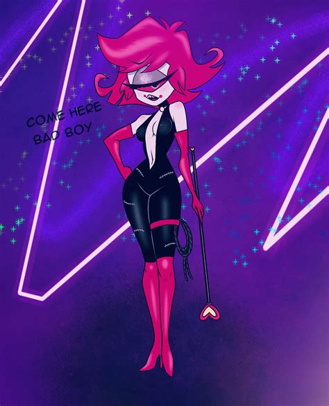 Rule 34 Bdsm Dominatrix Hazbin Hotel Looking At Viewer Niffty Seductive Look Tagme Vivienne