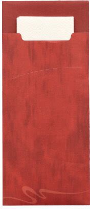 Papstar Bestecktaschen 20 Cm X 85 Cm Bordeaux 85207