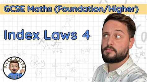 Index Laws 4 • Algebraic Brackets • Gcse Maths Foundation Higher 🧮 Youtube