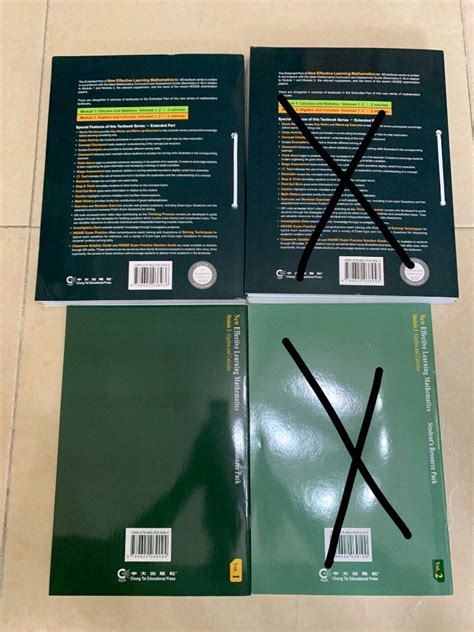 New Effective Learning Mathematics Module 2 Algebra And Calculus Volume 1 2 興趣及遊戲 書本 And 文具 教科書